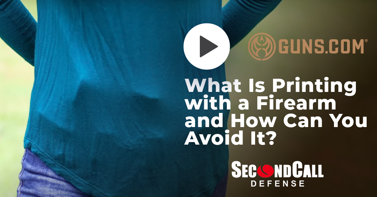 What Is Printing with a Firearm and How Can You Avoid It? | Second Call ...