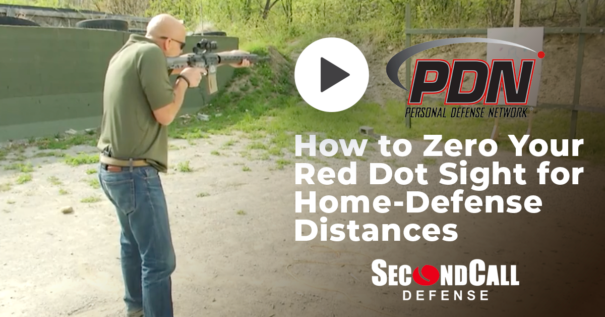 How to Zero Your Red Dot Sight for Home-Defense Distances | Second Call ...